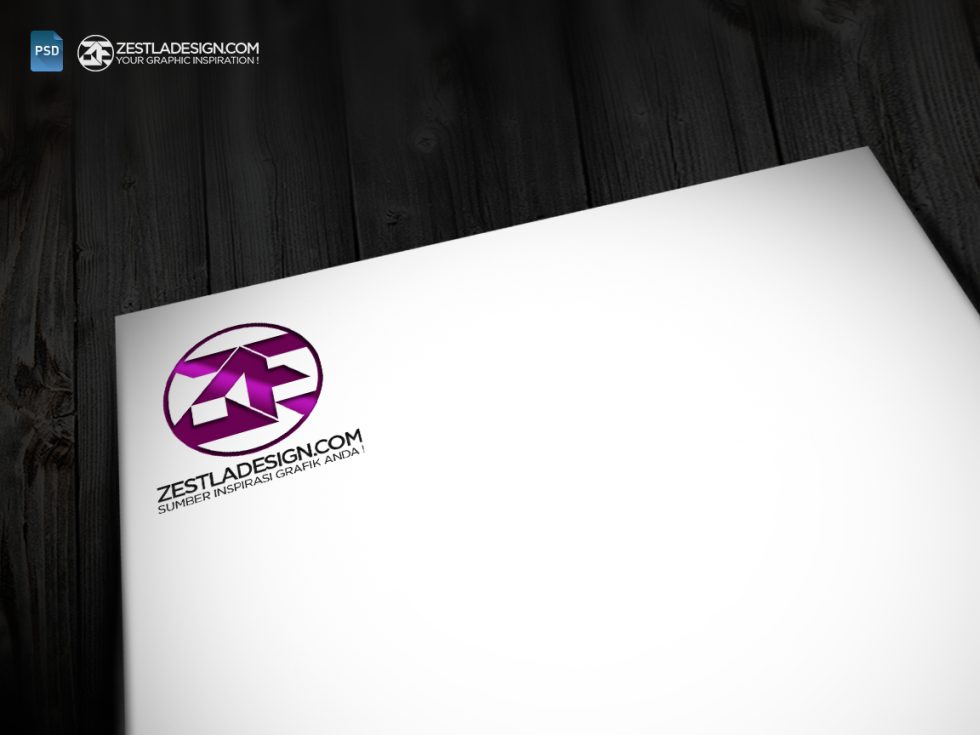 Letterhead Logo Mockup Photoshop - Zestladesign | Freebies Graphic Design
